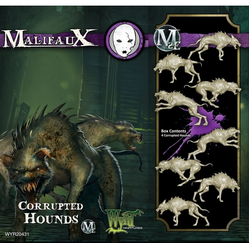 Мутировавшие Гончие (Corrupted Hound) | Malifaux вики | Fandom