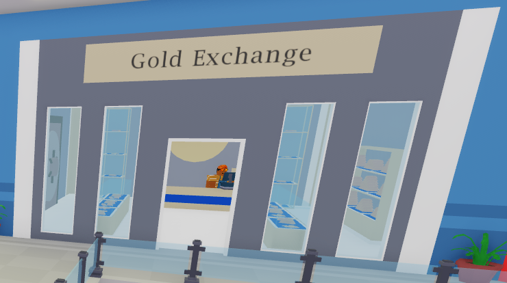Gold Exchange Store | Roblox Mall Tycoon Wiki | Fandom