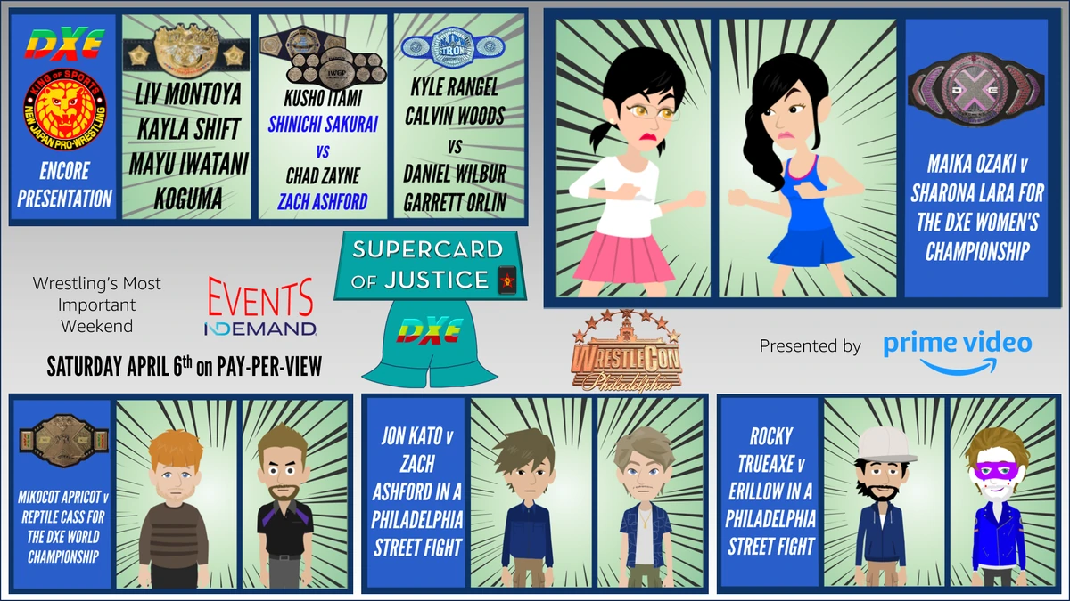 DXE Supercard of Justice (2024) | MallMode Network Wiki | Fandom