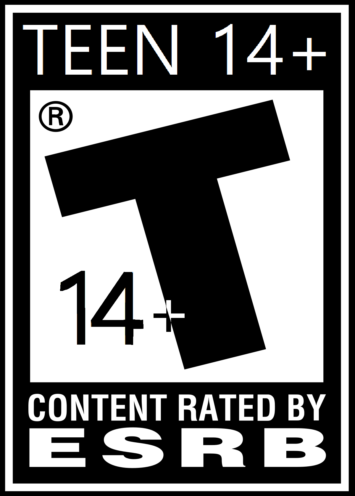ESRB Teen 14+ rating | Mandela Effect Wiki | Fandom