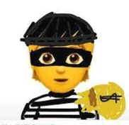 Robber Emoji | Mandela Effect Wiki | Fandom