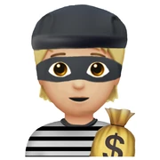 Robber Emoji | Mandela Effect Wiki | Fandom