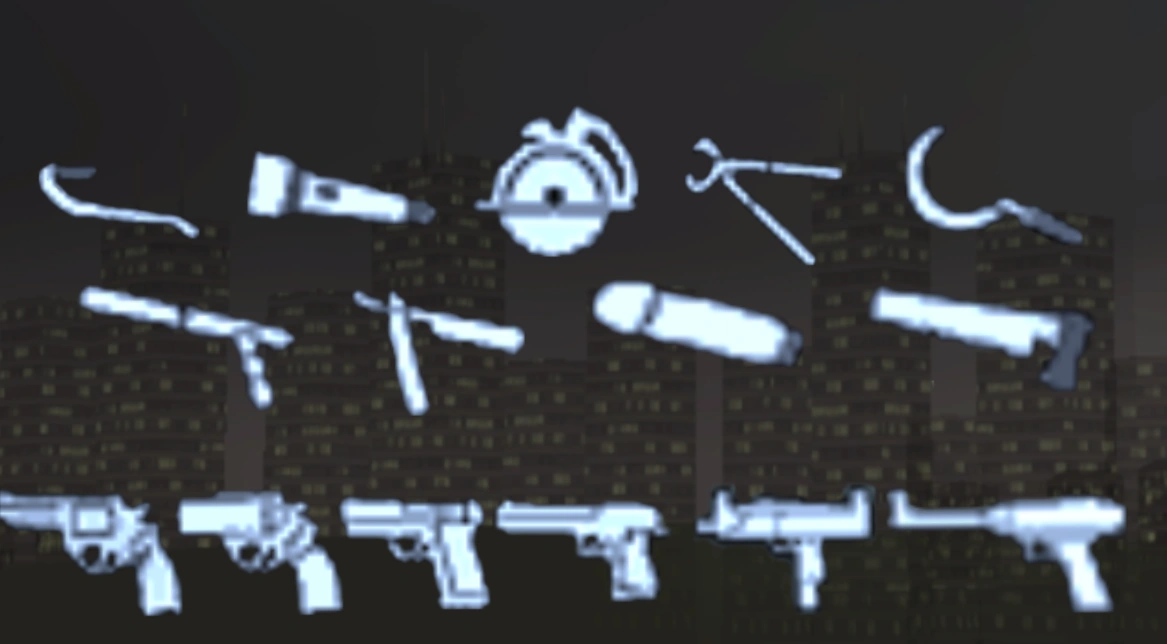 Armas da classe azul | Manhunt 2 0.01 wiki BR Wiki | Fandom