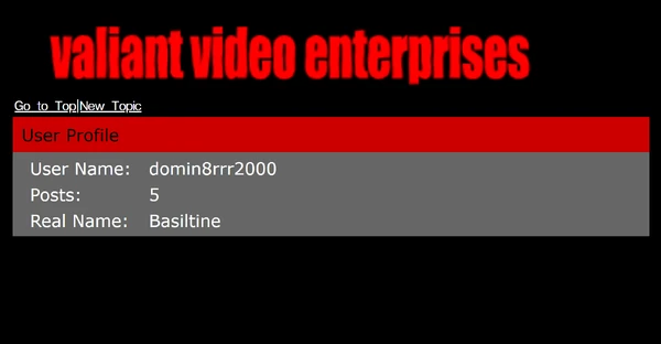 Valiant-ent.tv | Manhunt Wiki | Fandom