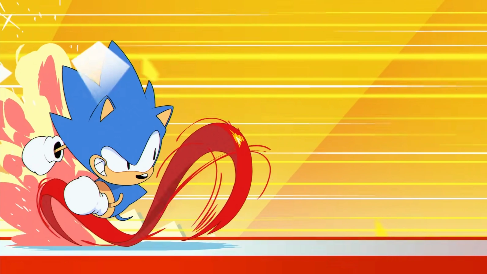 Sonic Mania Run Animation