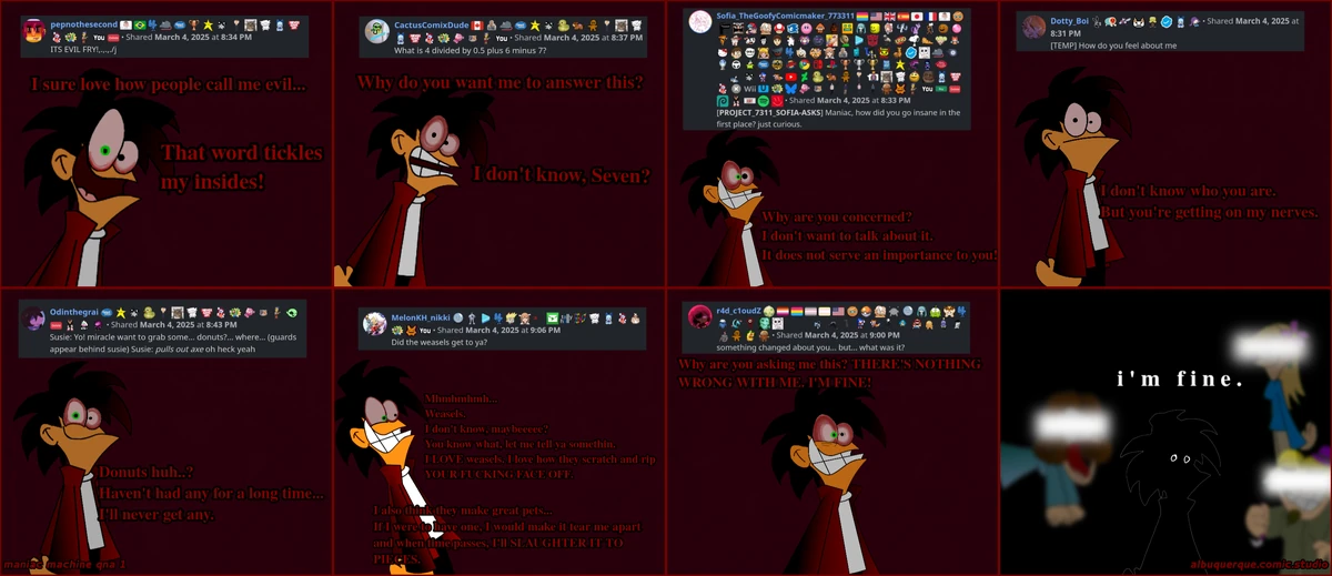 Maniac Machine qna | Maniac Machine Wiki | Fandom