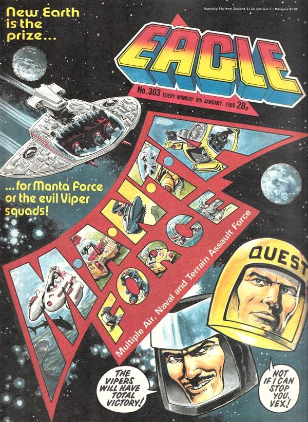 Eagle Comics - 303 | Manta Force Wiki | Fandom