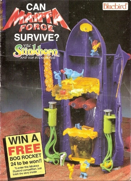 Manta Force - Vile Stinkhorn and his Stenchoids | Manta Force Wiki | Fandom