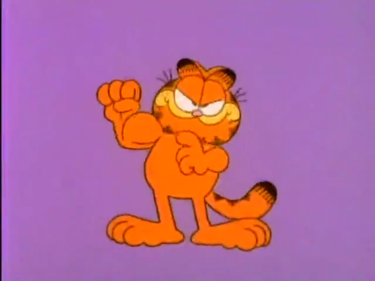 Garfield Shows a Muscle by SmashGamer16 (DeviantArt stuff) | Manuel´s ...