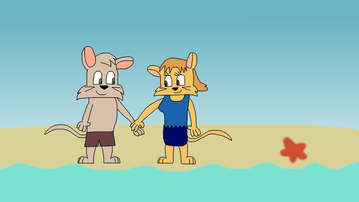 Martin Brisby and Cindy Brisby are in swimsuits by SmashGamer16 ...