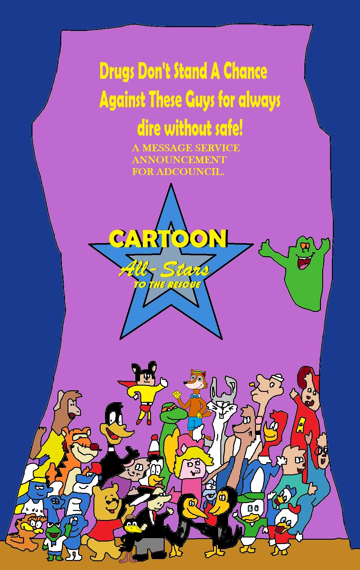 Cartoon All-Stars to the Rescue (1990) (DeviantArt stuff) | Manuel´s ...