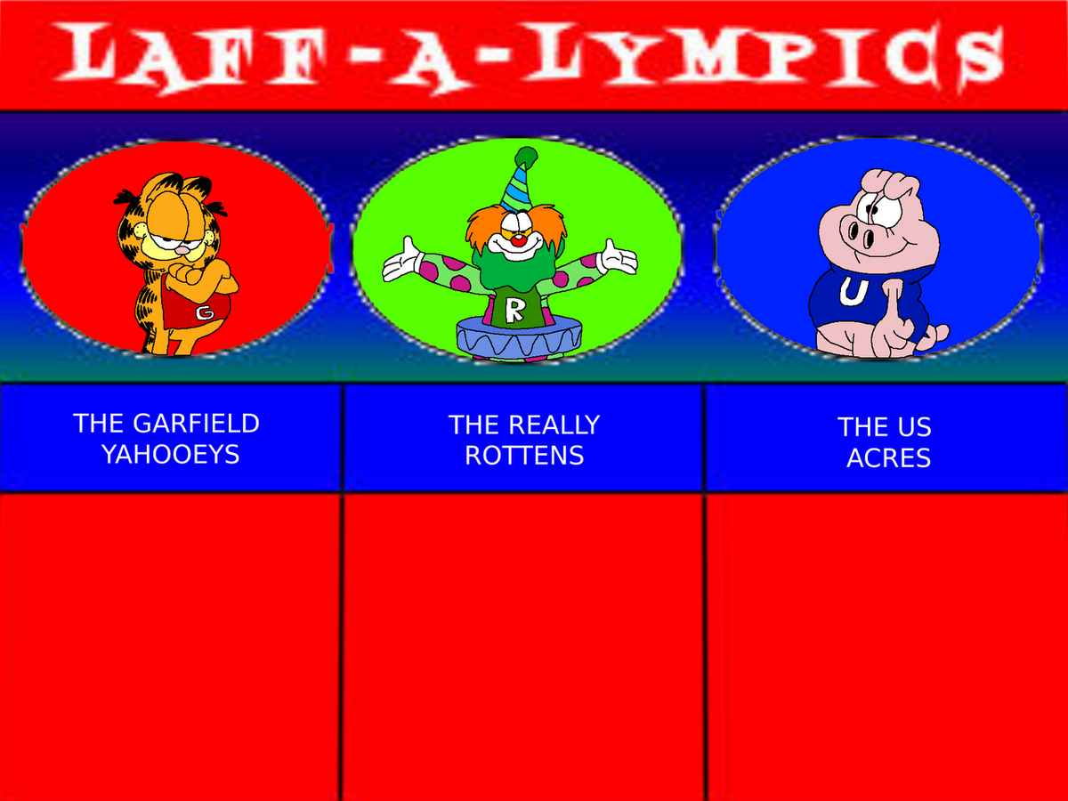 Garfields Laff A Lympics 1995 1999 Manuel´s Ideas Wiki Fandom