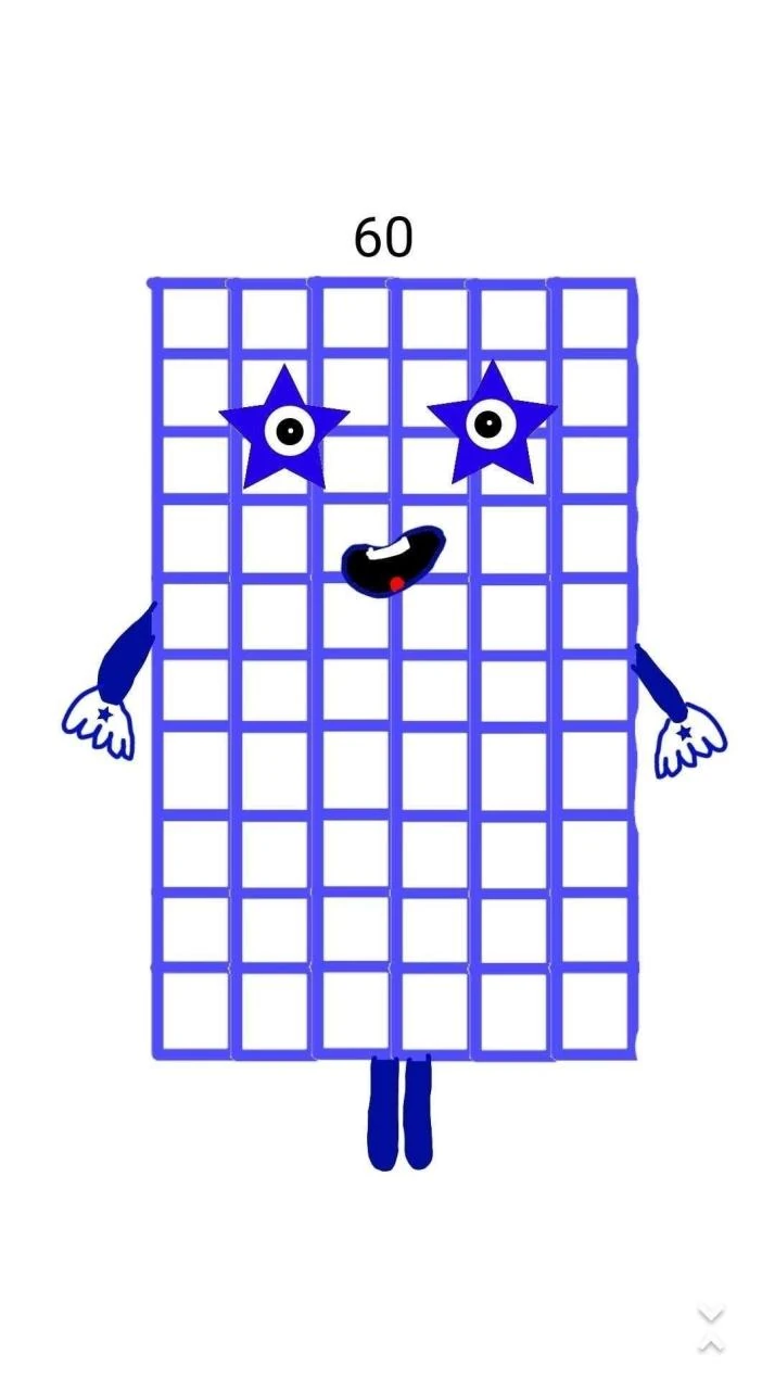 60 | Manuel‘s Numberblocks Wiki | Fandom