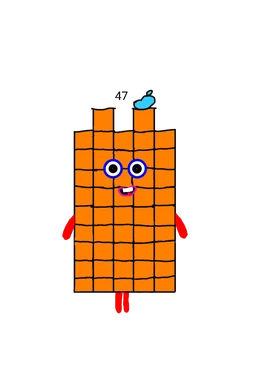 47 | Manuel‘s Numberblocks Wiki | Fandom