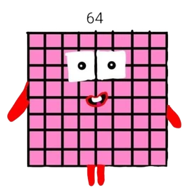 64 | Manuel‘s Numberblocks Wiki | Fandom