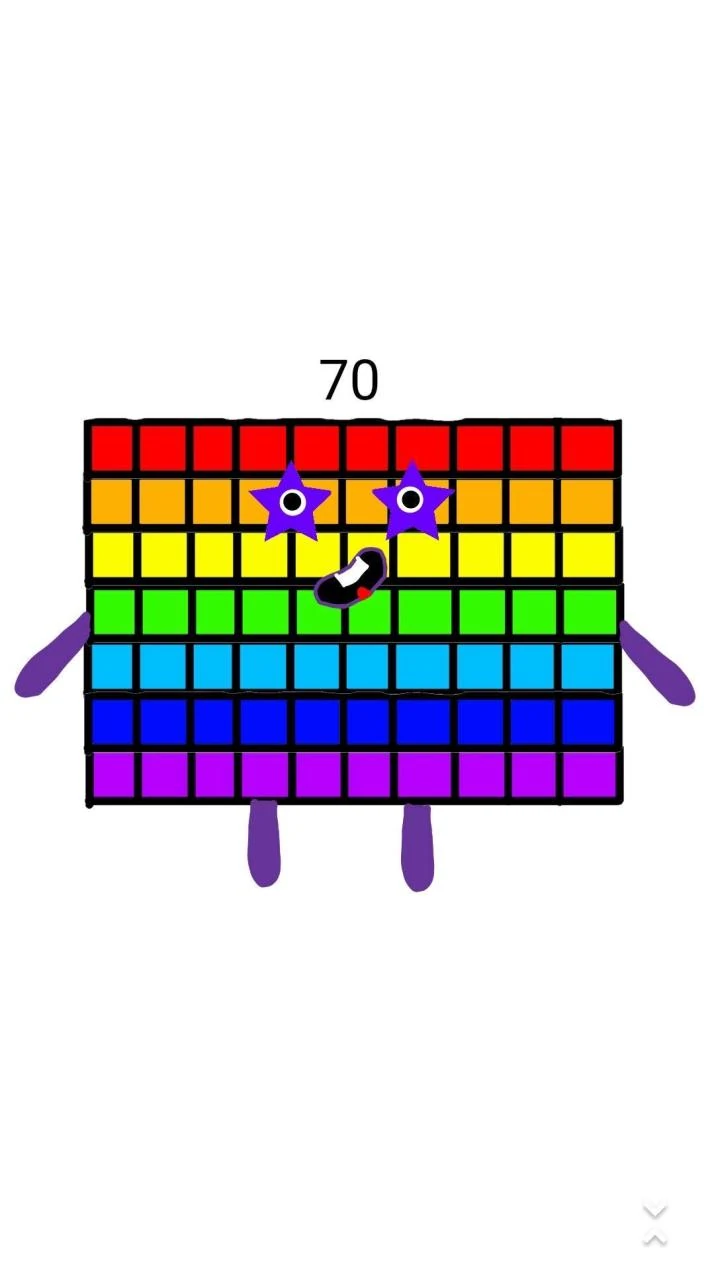 70 | Manuel‘s Numberblocks Wiki | Fandom