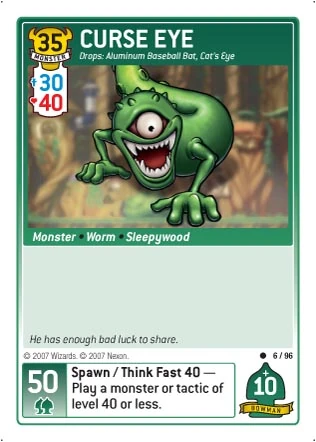 Curse Eye | Maple iTCG Wiki | Fandom