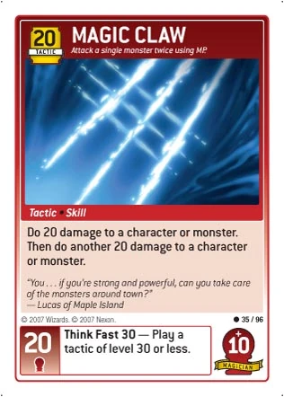 Magic Claw | Maple iTCG Wiki | Fandom