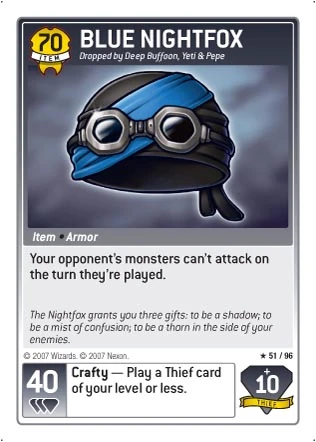 Blue Nightfox | Maple iTCG Wiki | Fandom