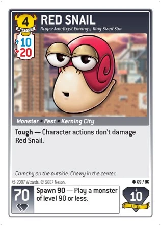 Red Snail | Maple iTCG Wiki | Fandom