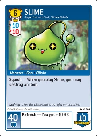 Slime | Maple iTCG Wiki | Fandom