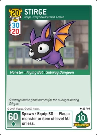 Stirge | Maple iTCG Wiki | Fandom