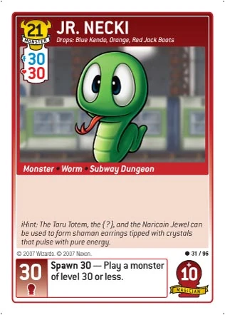 Jr. Necki | Maple iTCG Wiki | Fandom