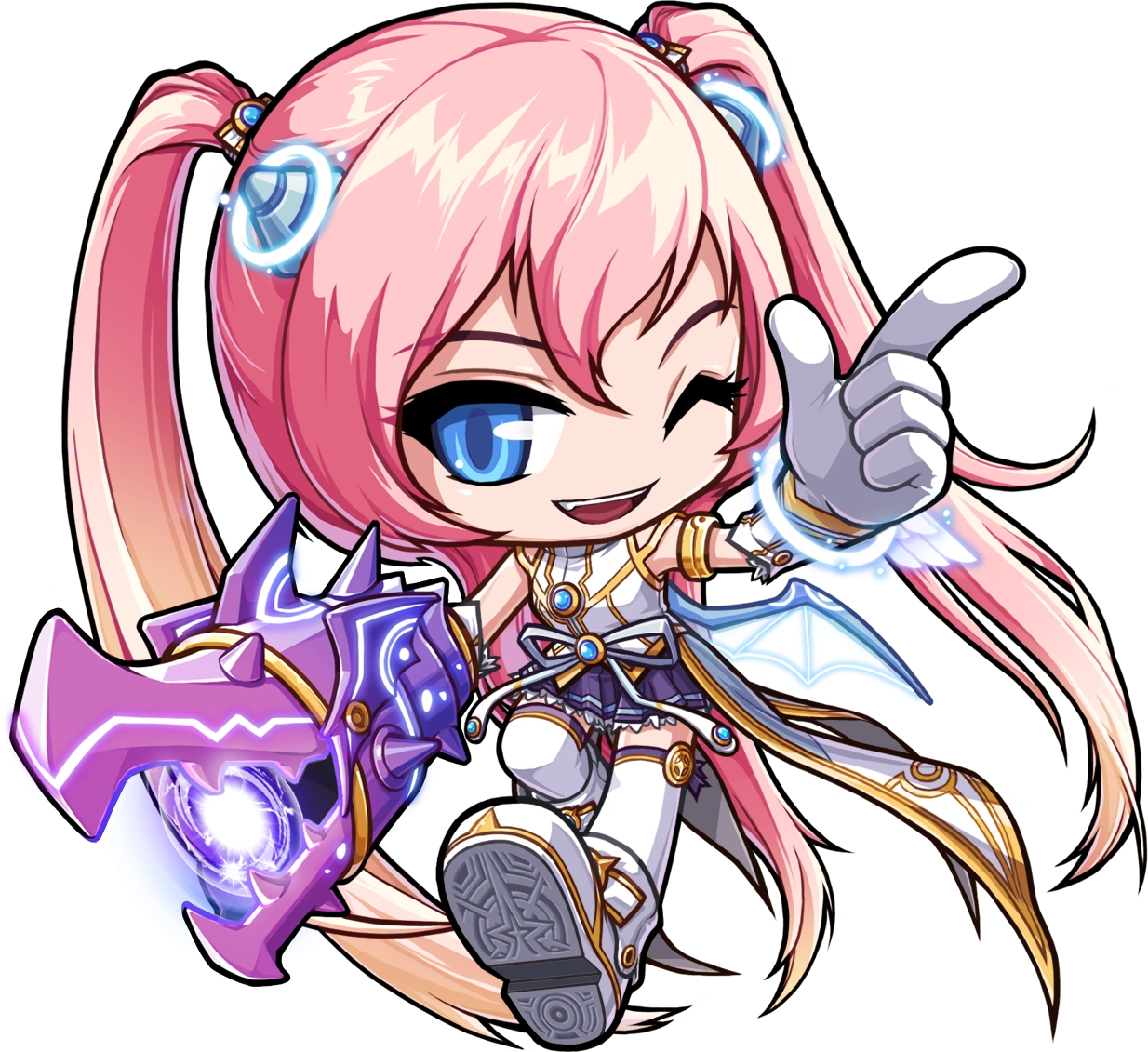 Maplestory Kaiser And Angelic Buster