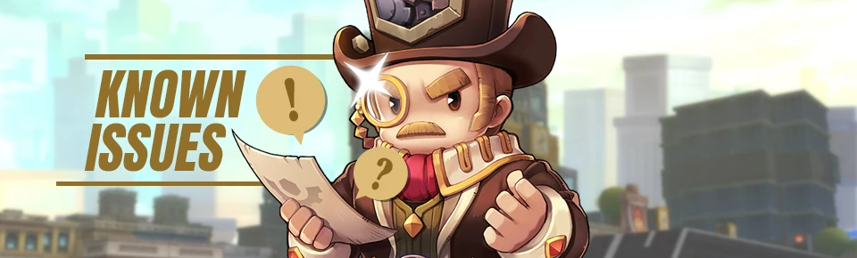 Mushking Pre-Season Known Issues - Official MapleStory 2 Wiki