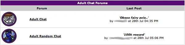 Adult Forum | Marapedia | Fandom