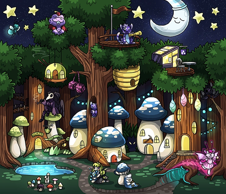 Foxfire Forest | Marapedia | Fandom