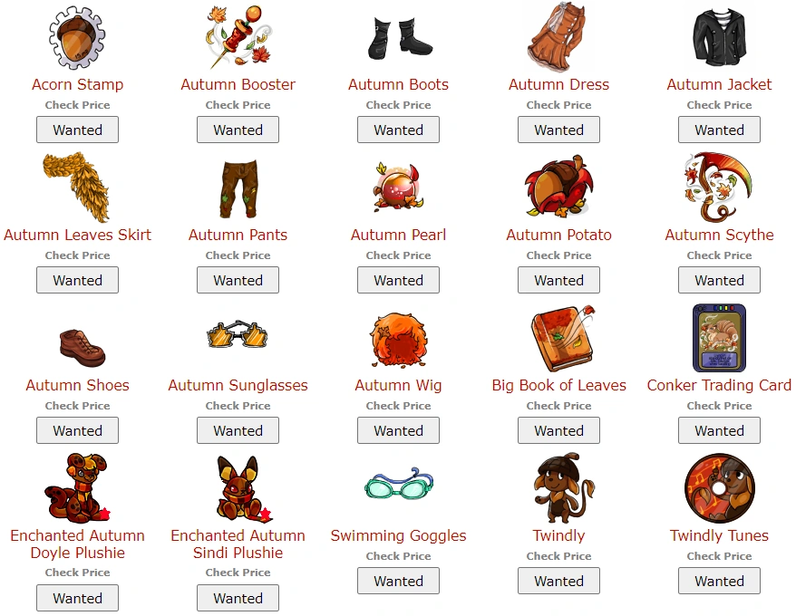 Autumn, Spring, Summer and Winter AU Sets | Marapedia | Fandom