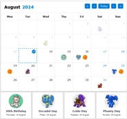 Calendar | Marapedia | Fandom