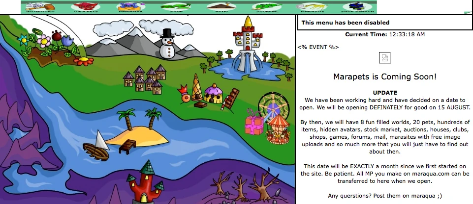 Marapets Archives/Old Layouts | Marapedia | Fandom