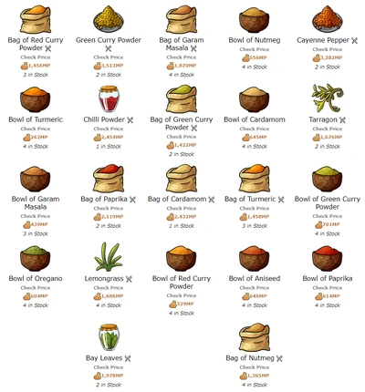 Spices | Marapedia | Fandom