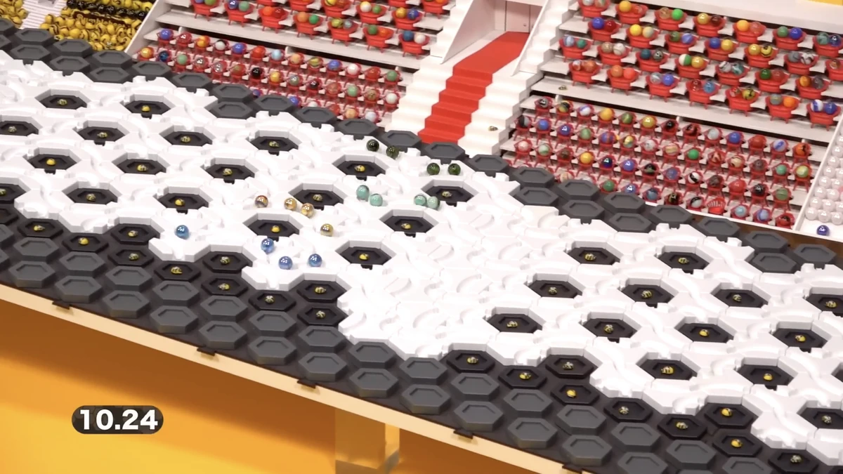 Marble League Showdown 2023 Event 1: Honeycomb Team Pursuit | Jelle ...