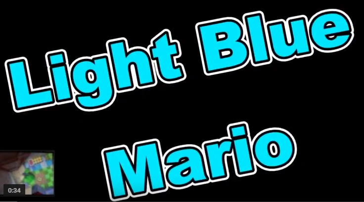 Light Blue Mario | Marc-Olivier Lesage Wiki | Fandom