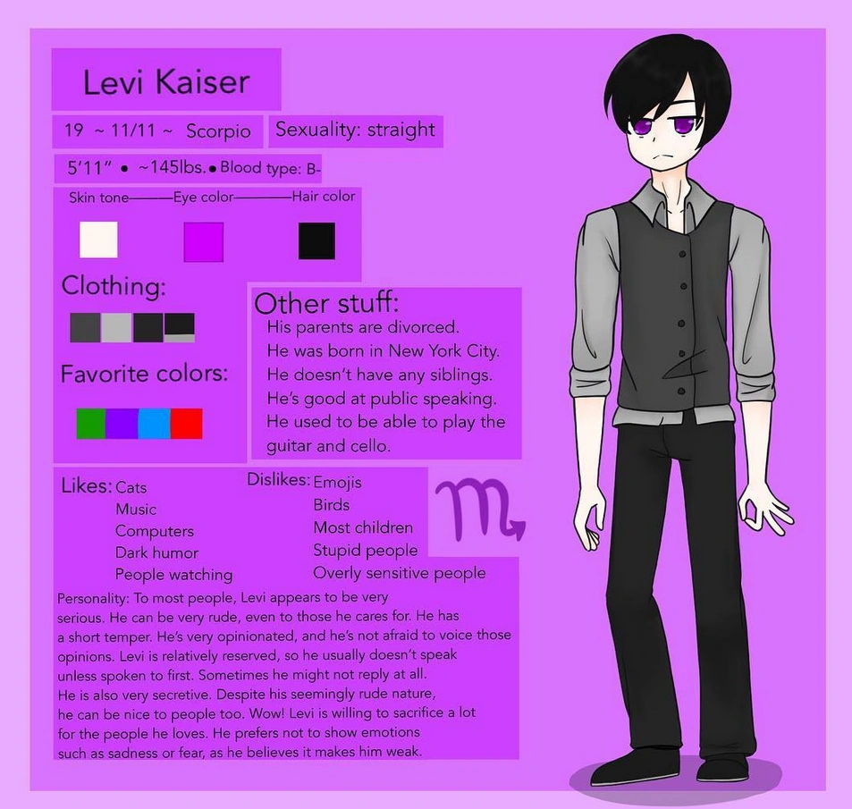 Levi | Mari Mari Cutie!! Wiki | Fandom