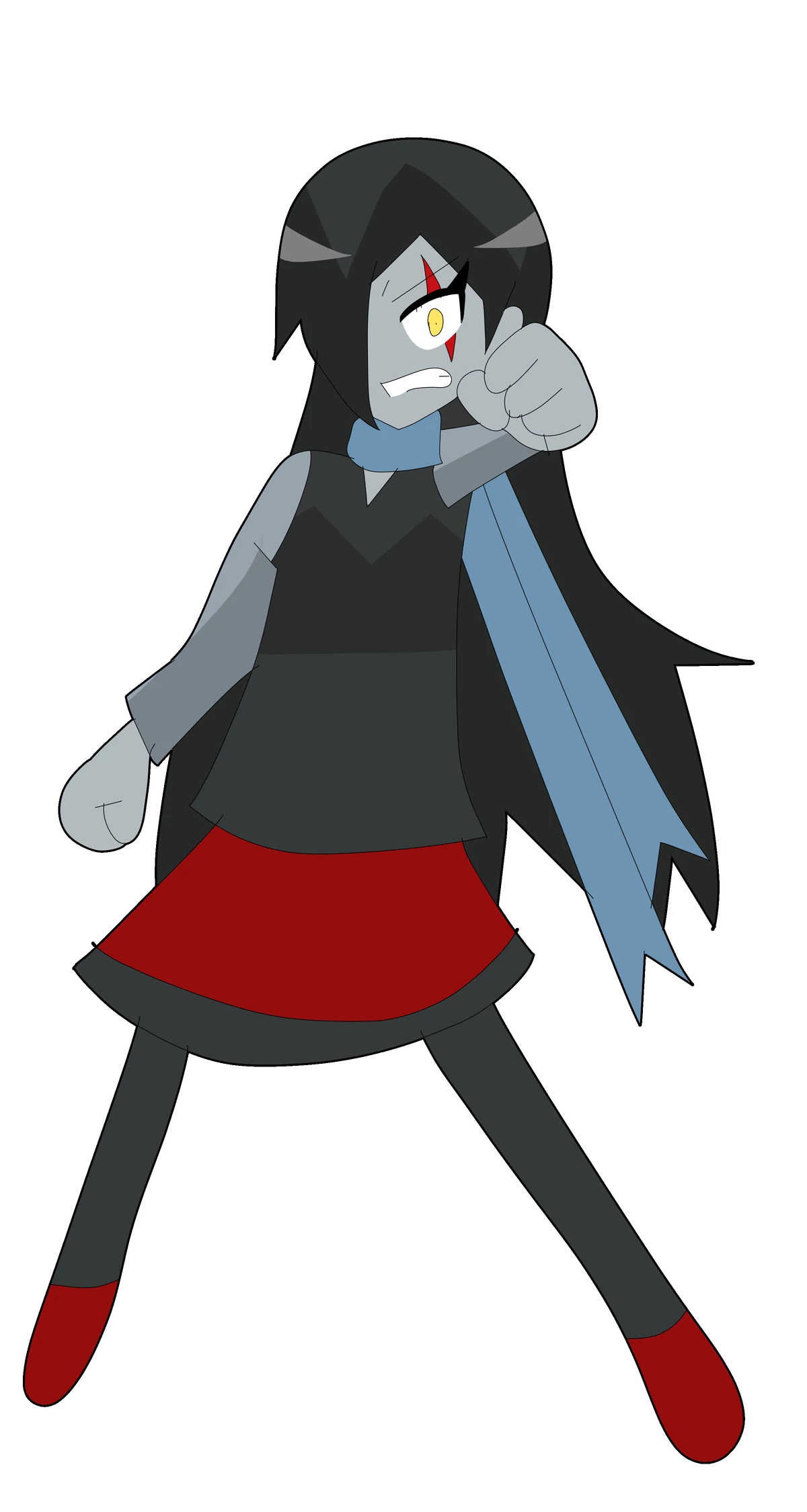 Dark Ms.Blue | Marimari Friends Wiki | Fandom