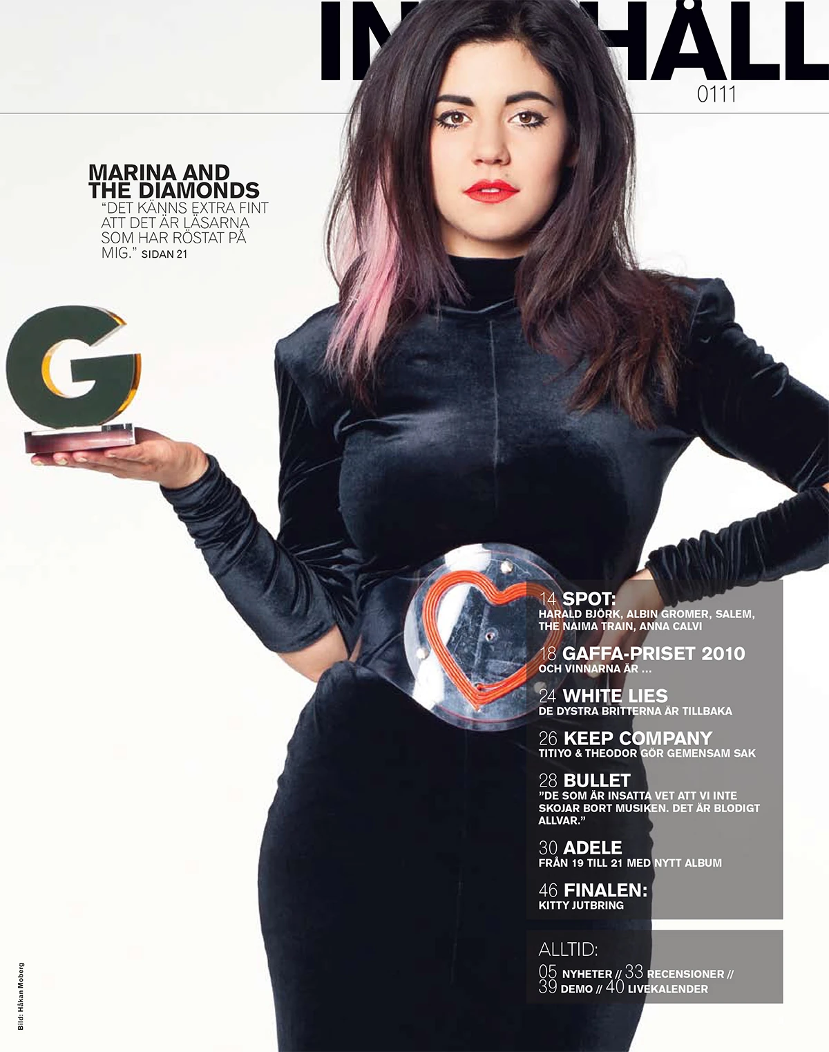 Gaffa Magazine | Marina and the Diamonds Wiki | Fandom