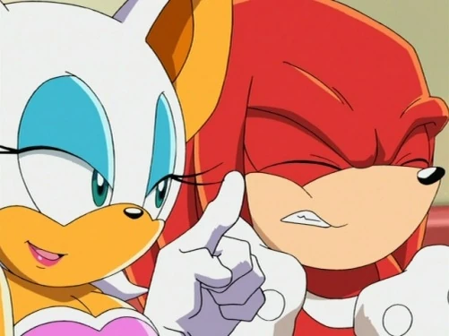 Rouge And Knuckles Sonic X