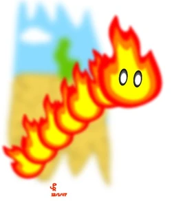Fire Snake Mario