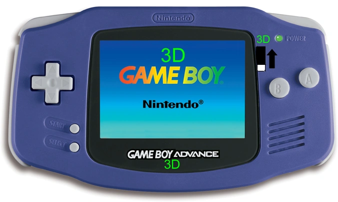 Game Boy Advance 3D | Mario Fanon Wiki | Fandom