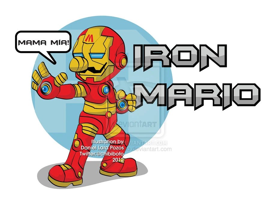 Iron Mario | Mario Fanon Wiki | Fandom