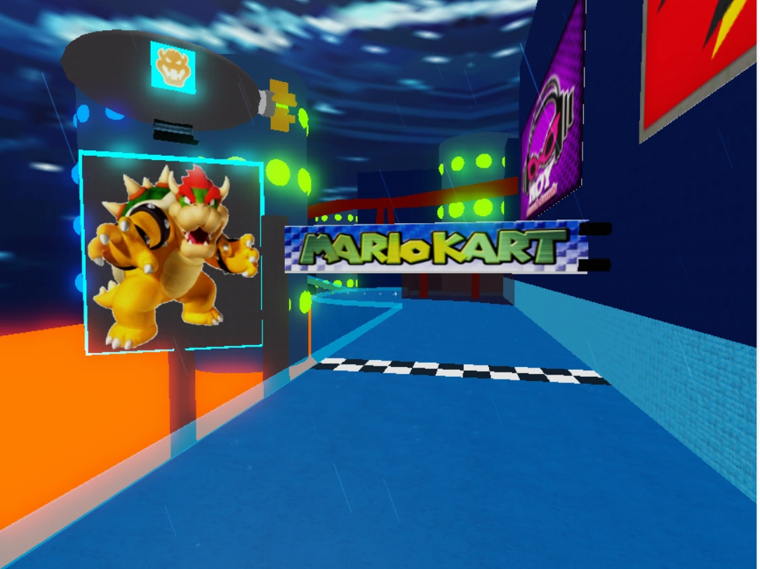 3DS Neo Bowser City | Super Roblox Kart Wiki | Fandom