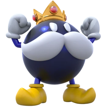 King Bob-omb | Mario Kart : Spooky Halloween Wiki | Fandom