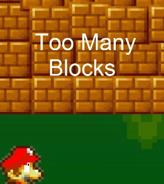 Too Many Blocks | Mario Movie Maker Bloopers Wikia | Fandom