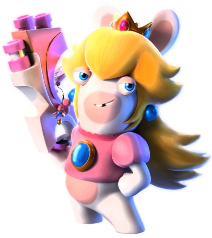 Rabbid Peach | Mario + Rabbids Kingdom Battle Wiki | Fandom