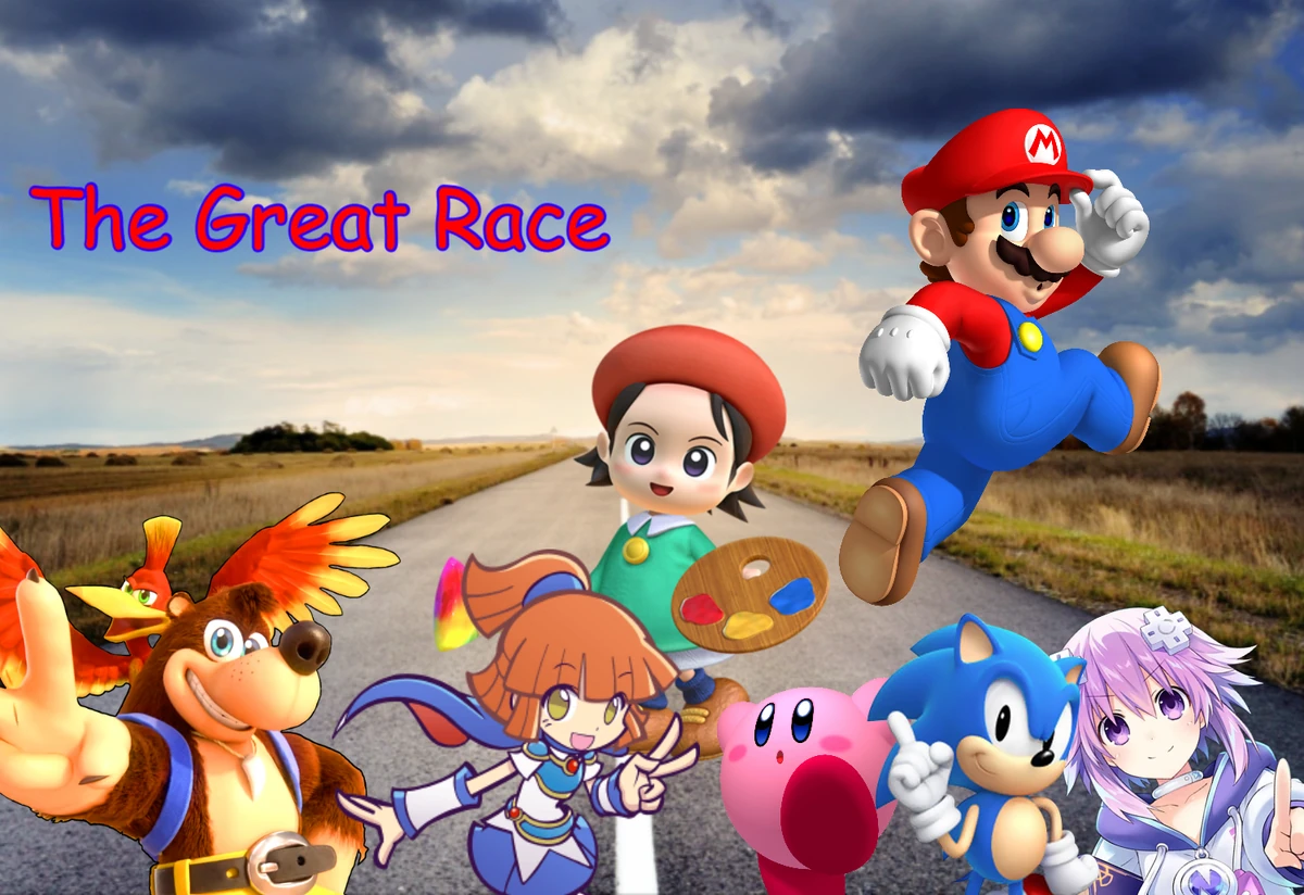The Great Race | Mario The Anime Wiki | Fandom