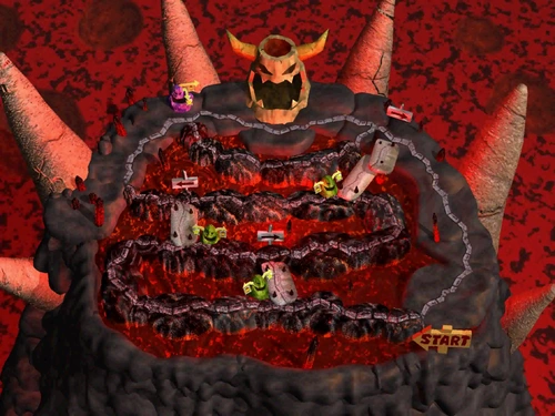 Bowser's Magma Mountain | Mario Wiki | Fandom